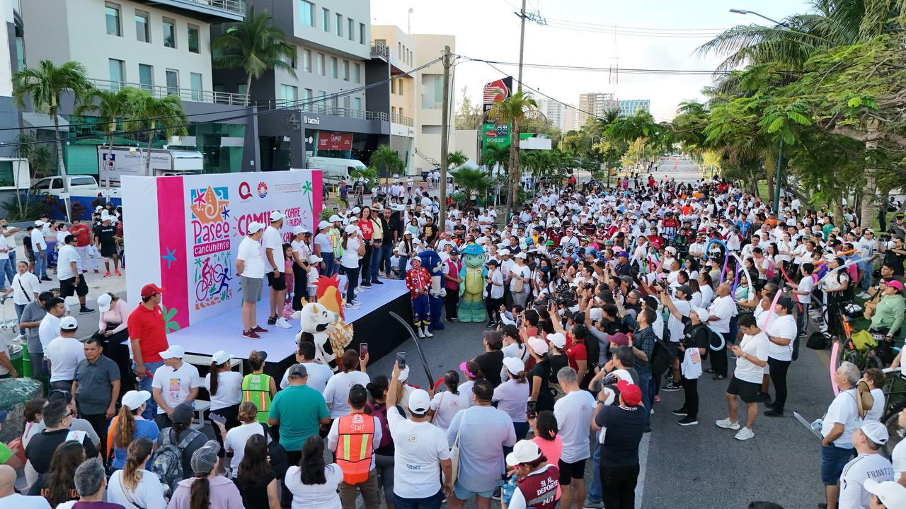TODO UN ÉXITO PRIMER JORNADA DE “PASEO CANCUNENSE”